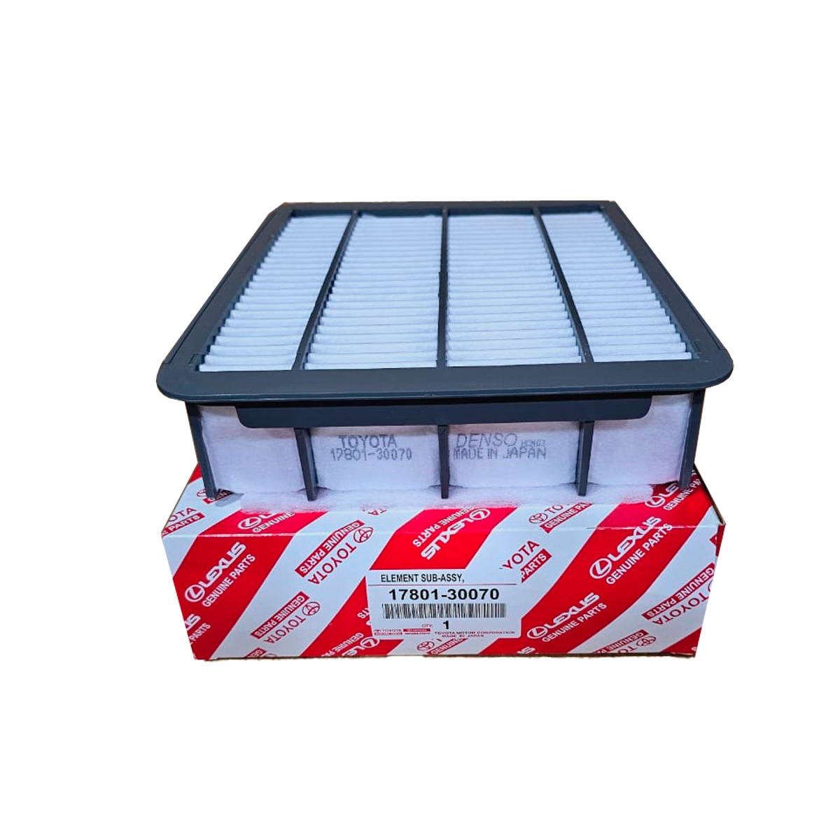 FILTRO DE AIRE TOYOTA DENSON HIACE 2KD CODIGO: 17801-30070 - Royal Shop ...