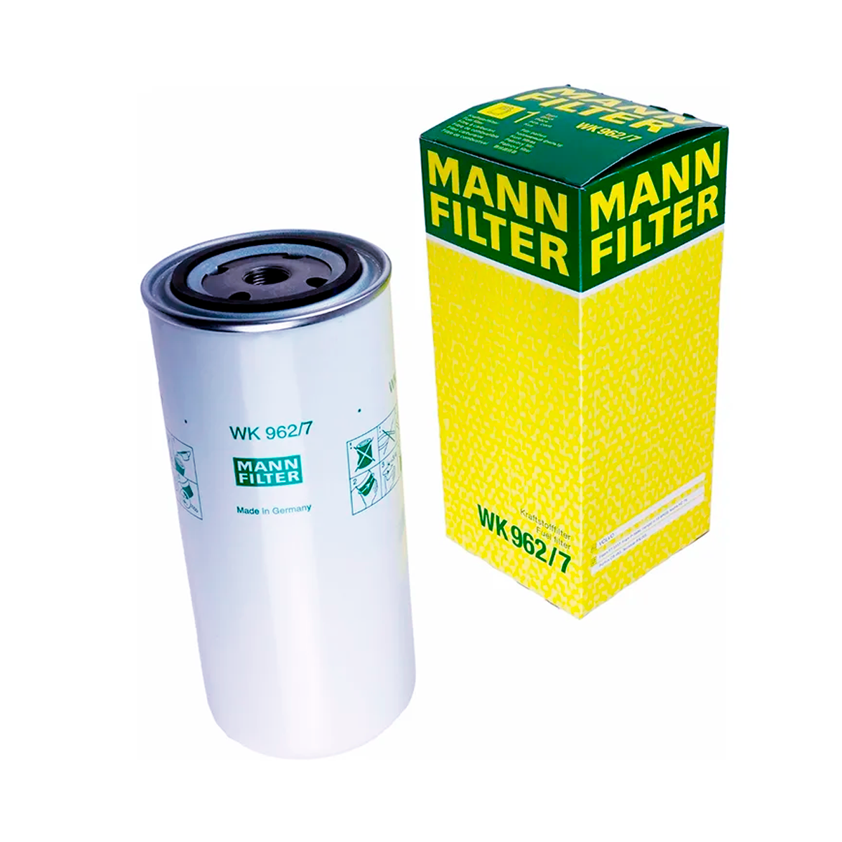 FILTRO DE COMBUSTIBLE VOLVO BUS, TRUCKS, MAN FILTER CODIGO: WK962/7 ...