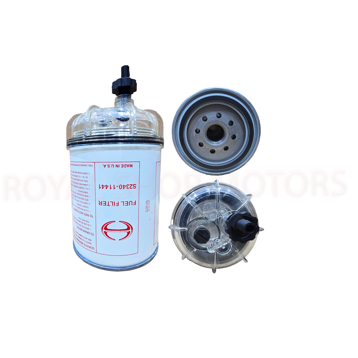 S2340-11441 - FILTRO DE COMBUSTIBLE CON COPA HINO 300 A07, S234011441 ...