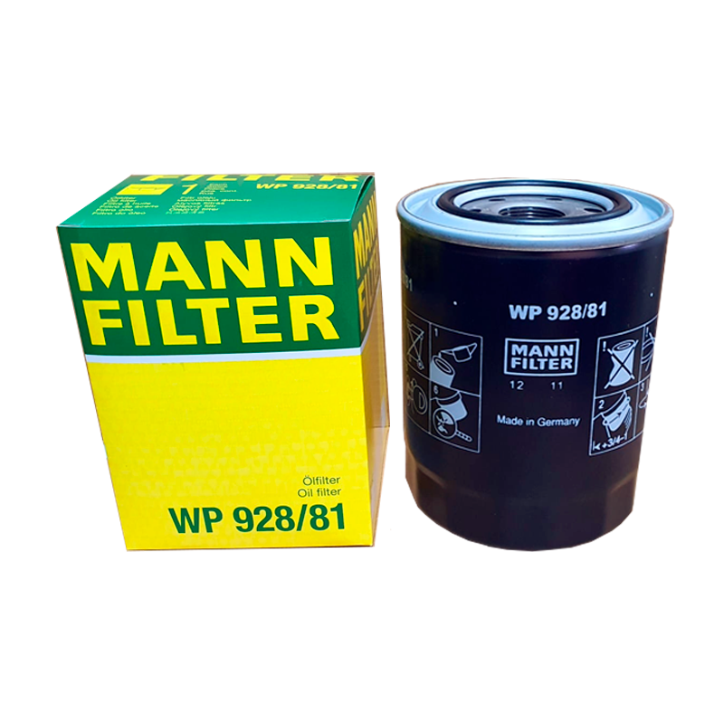 FILTRO DE ACEITE H1 , L300 - CODIGO: WP928/81 FILTER MANN - Royal Shop Motors